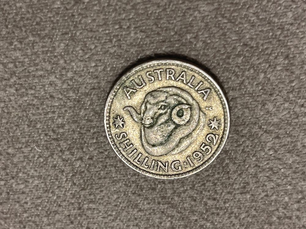 1 Shilling 1952 Australien Silbermünze | Kaufen auf Ricardo