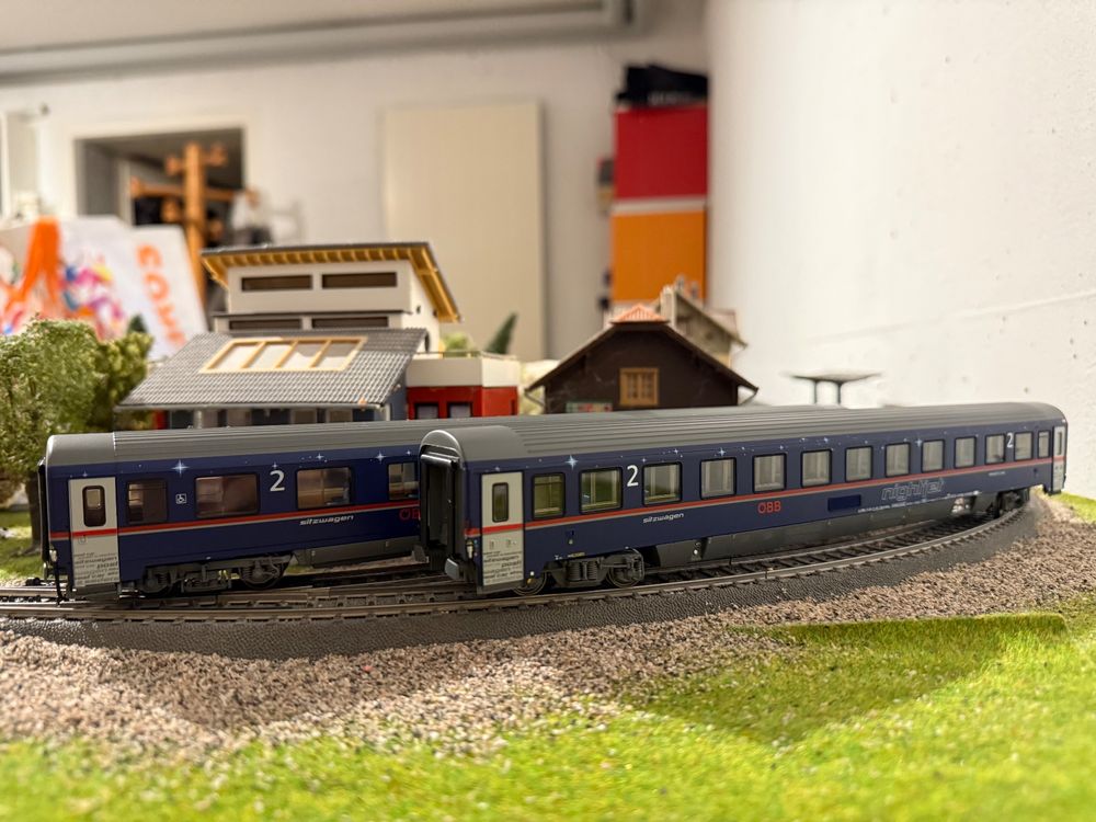 ACME 24211 - ÖBB Nightjet Set Sitzwagen (Bmz und Bbmvz) OVP | Kaufen ...