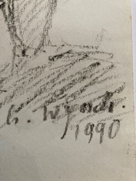 Charles Wyrsch, Originalzeichnung | Kaufen auf Ricardo