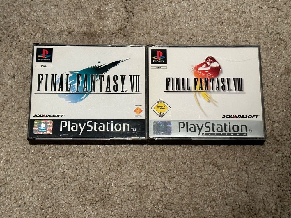 Final Fantasy 7 & 8 - PS1 - Playstation 1 | Kaufen auf Ricardo