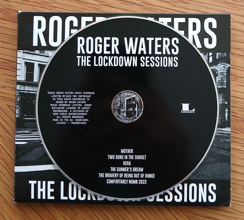 Pink Floyd Roger Waters – The Lockdown Sessions (CD) (Gebraucht) in ...