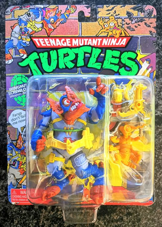 Wingnut & Screwloose Ninja Turtles Action Figur Nickelodeon (Neu und ...