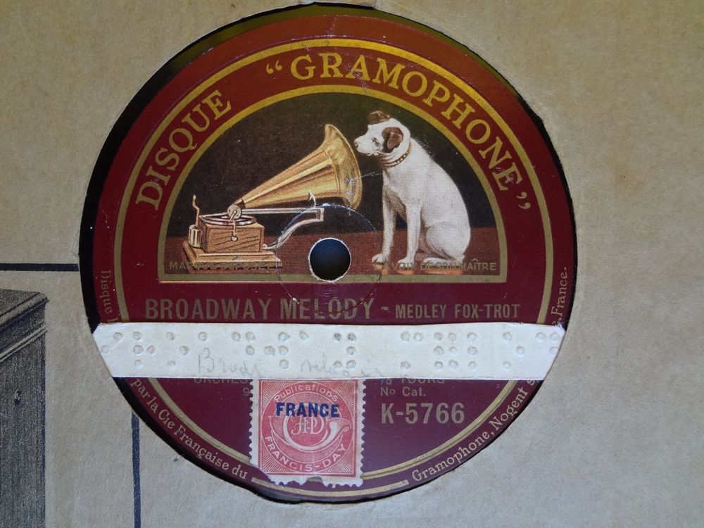 Disque 78 tours Jack Hylton - Broadway Melody (D'occasion) à Aigle pour ...