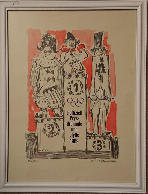 1969 - "s Offizielle" - Lito von Kurt Pauletto - limitiert (Gebraucht) in Allschwil für CHF 60 ...