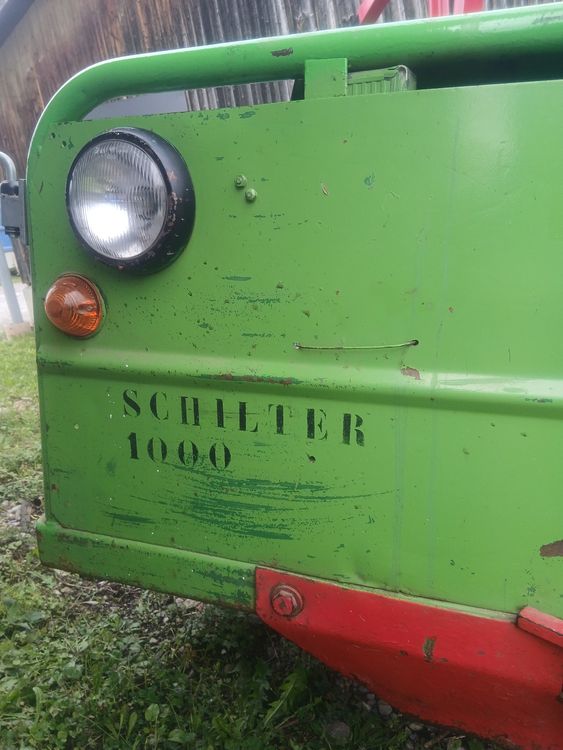 Schilter 1000, Oldtimer Transporter mit Kran, Top Zustand! (Gebraucht ...