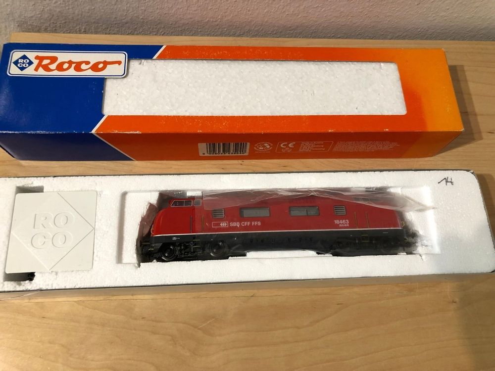 Roco 43929 Diesel Lok BR 18463 der SBB (Neu (gemäss Beschreibung)) in ...