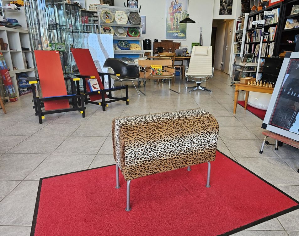 IKEA Pastill 1999 Bench Sitzbank Ottoman, Gepard Look Bank (Gebraucht ...