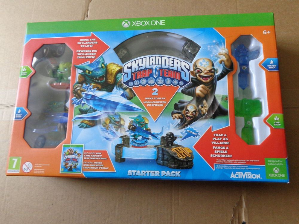 Skylanders Trap Team STARTER XBOX ONE | Kaufen auf Ricardo