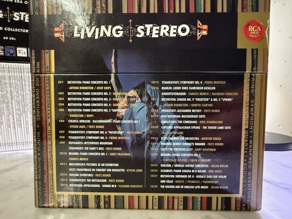 Living Stereo CD Collections, Vol 1, 2, 3, Total 180 CDs (Gebraucht) in ...