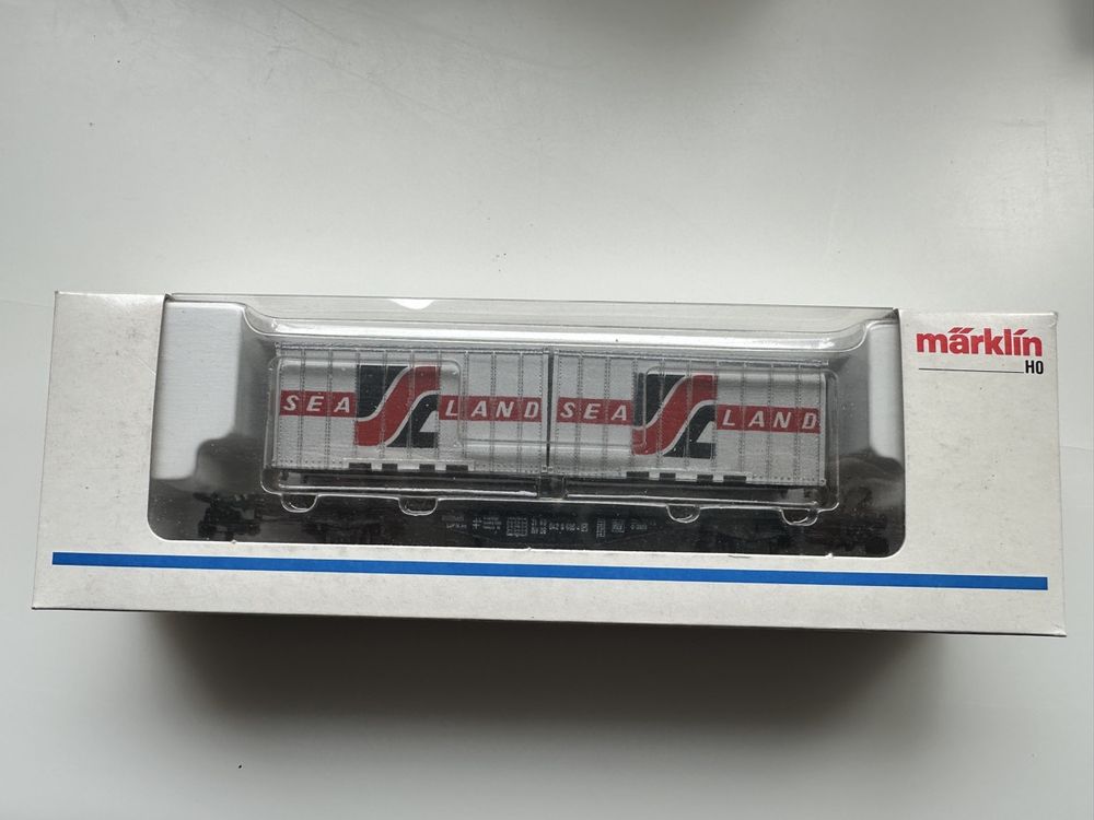 Märklin H0 4769 Containerwagen, neuwertig & OVP top! (Neu (gemäss ...
