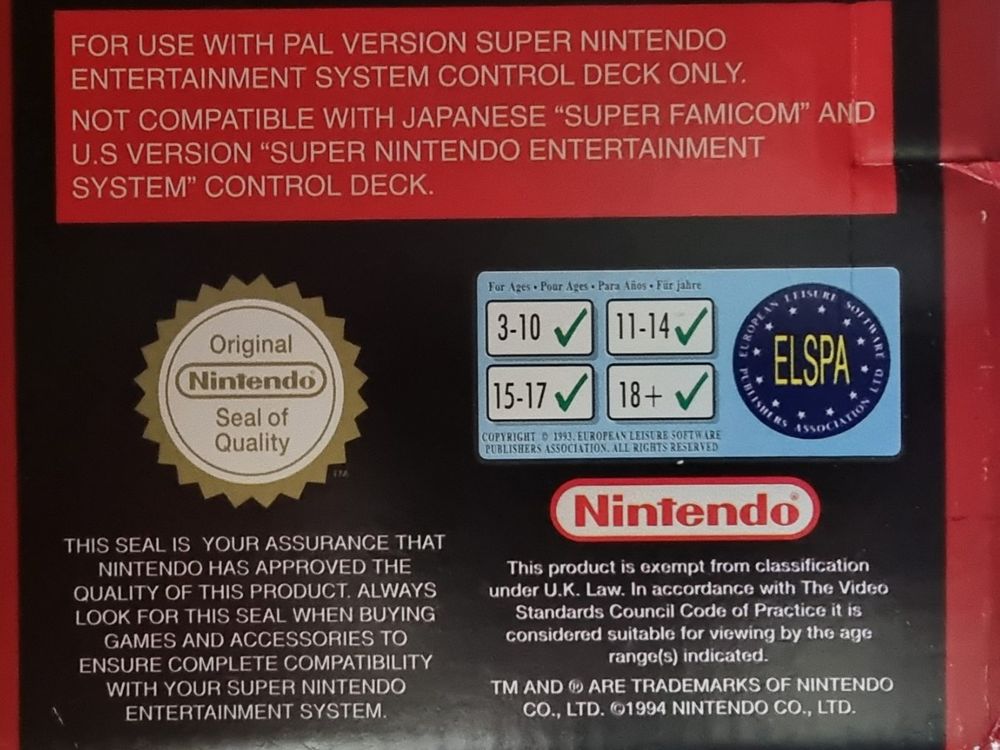 SUPER METROID BIG BOX - SUPER NINTENDO - SNES - PAL UK - OVP (Gebraucht ...