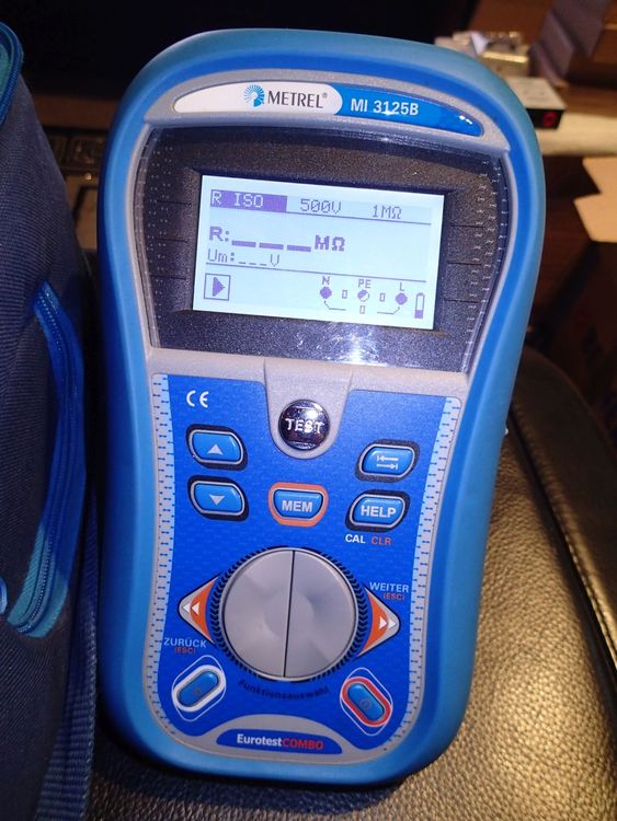 Elektro Installationstester METREL MI 3125B , CH-Version | Kaufen auf ...