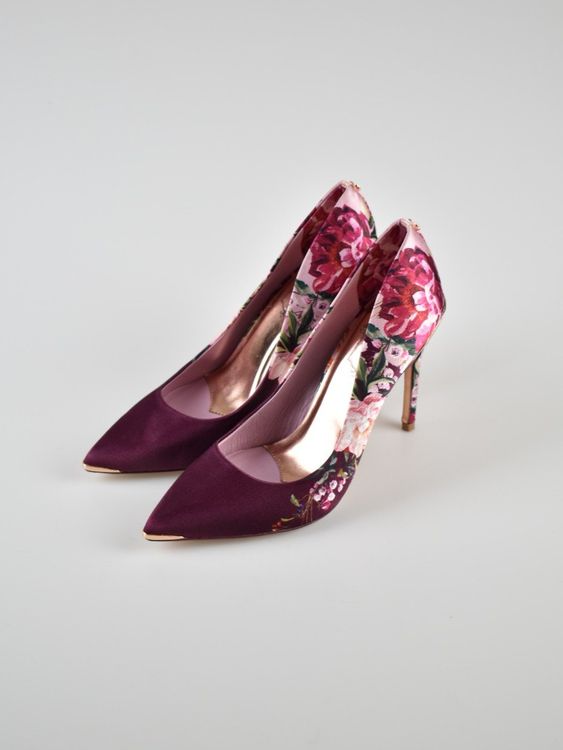 Ted Baker High Heels / Pumps Gr.38, Satinoptik, neuwertig (Neu (gemäss ...