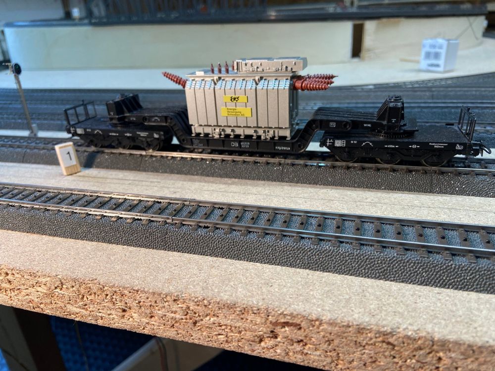 Märklin Tiefladewagen mit Trafo H0 (Gebraucht) in Roggwil BE für CHF 23 ...