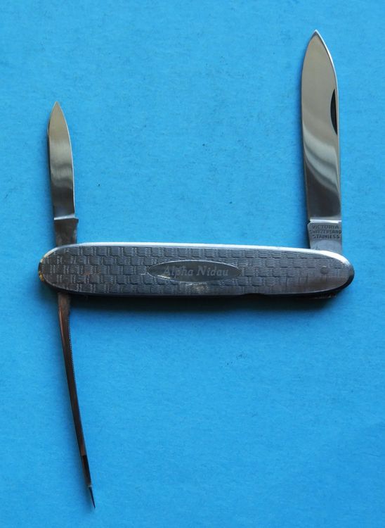 altes VICTORIA Taschenmesser Alpha Nidau mit langer Ahle RAR (Gebraucht ...