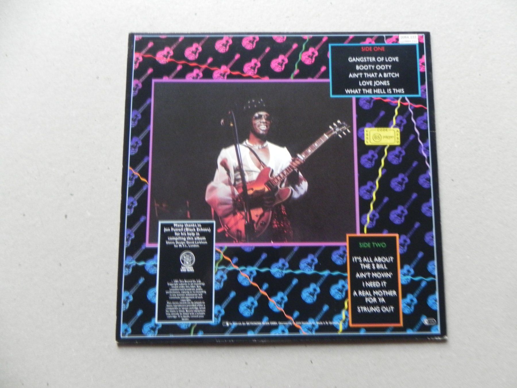 LP Funk Soul Disco Johnny Guitar Watson 1981 Very Best of (Gebraucht ...