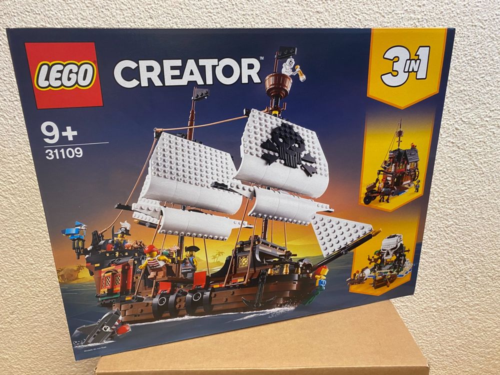 LEGO Piratenschiff 31109, LEGO Creator 3-in-1 | Kaufen auf Ricardo