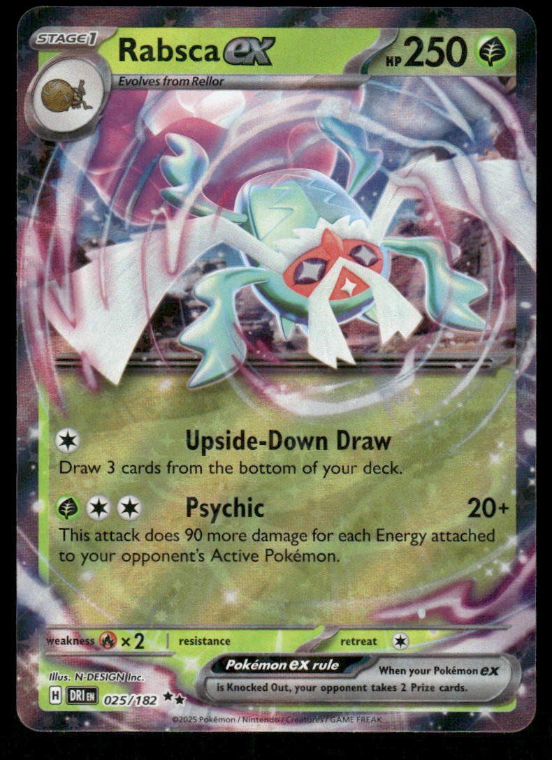 Pokémon (DRI 025 Rabsca EX) (Neu (gemäss Beschreibung)) in Adligenswil ...