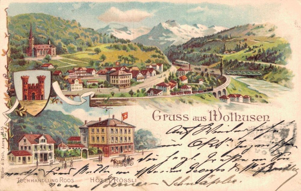 Karte Gruss Aus Wolhusen Hotel Rössli Kaufen Auf Ricardo