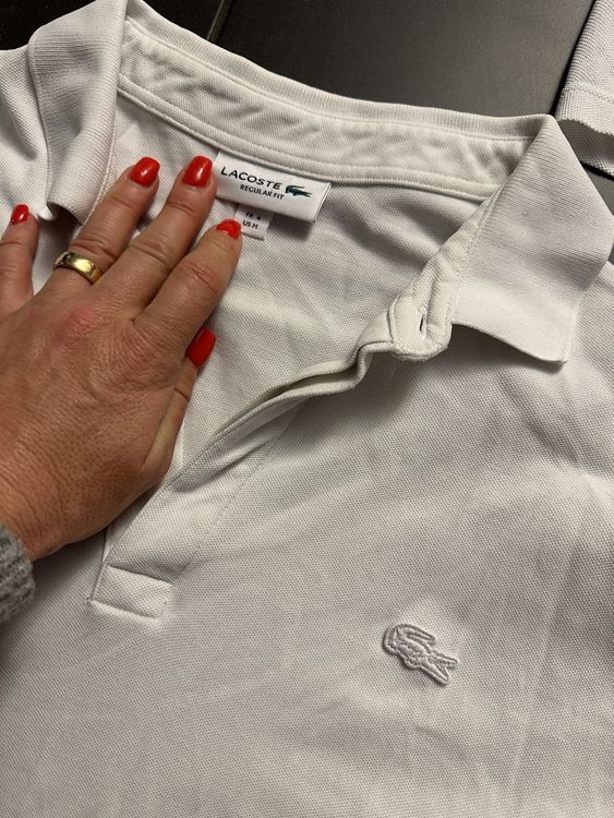 3x weisse Lacoste Polo Gr 4 - M (Gebraucht) in Winterthur für CHF 34 – mit Lieferung auf Ricardo ...