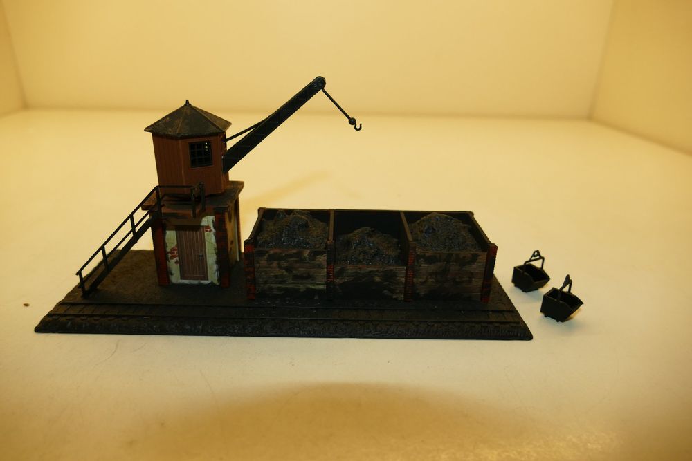 Pola H0: Kohlenbunker mit Kran gealtert | Kaufen auf Ricardo