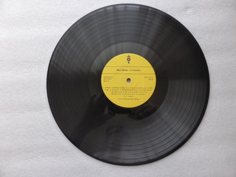 VINYL LP MANI MATTER (Chanson) (Gebraucht) in Küssnacht am Rigi für CHF ...