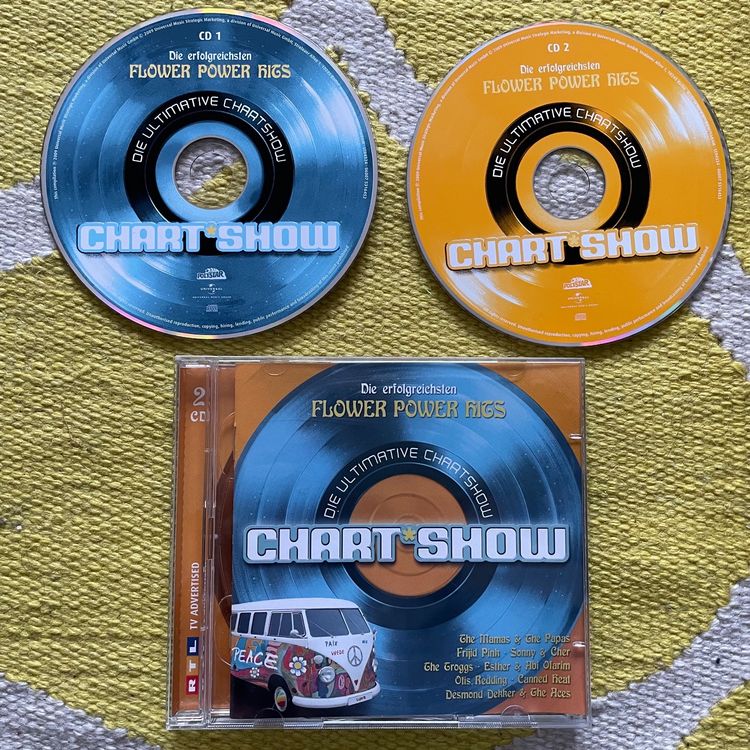 CHART SHOW-2CD 41 FLOWER POWER HITS | Kaufen auf Ricardo