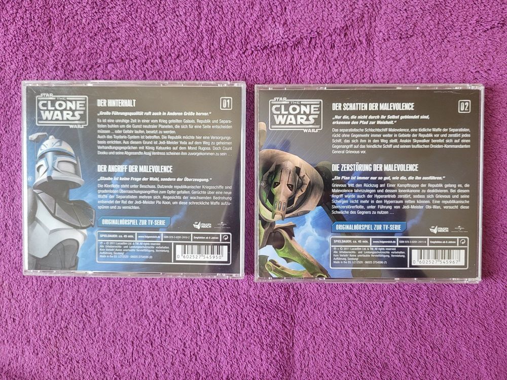 7 - Star Wars / Clone Wars - Hörspiel - CD´S (Gebraucht) in für CHF 18 ...
