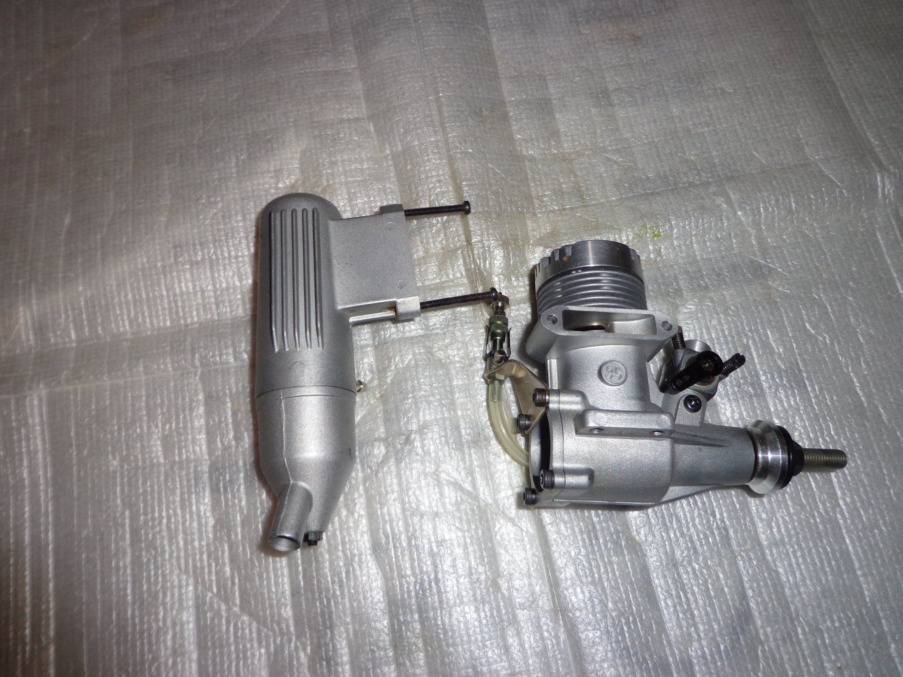 Modellmotor, OS MAX 35 FP (5.90 ccm) (82) (Gebraucht) in Camorino für ...