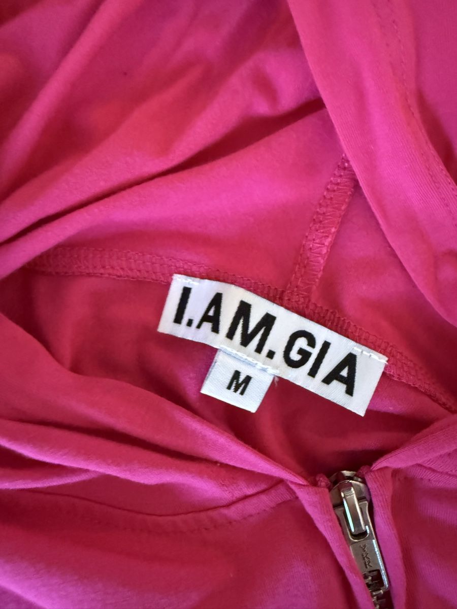 I Am Gia Blare jacket in bright pink, size M (Neu (gemäss Beschreibung ...