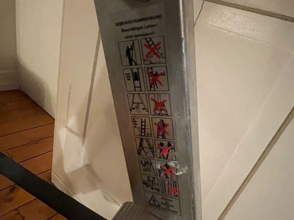 HB Systeme Typ 200 Doppelstufenleiter / Bockleiter Alu (Gebraucht) in ...