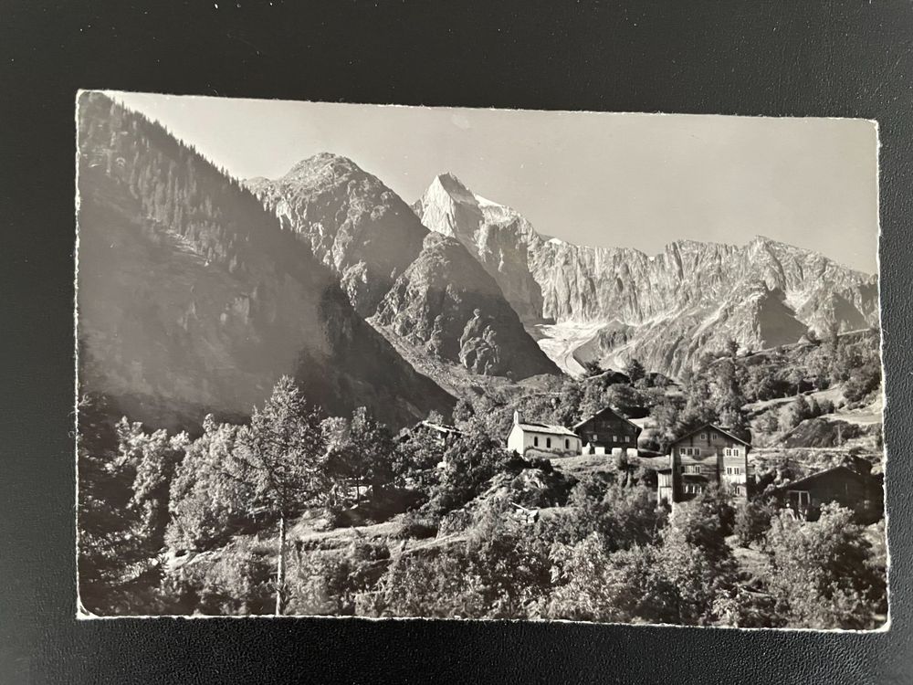 AK VS Wirbel im Fieschertal, bei Fiesch, Wannenhorn (Gebraucht) in Thal für CHF 3 – mit ...