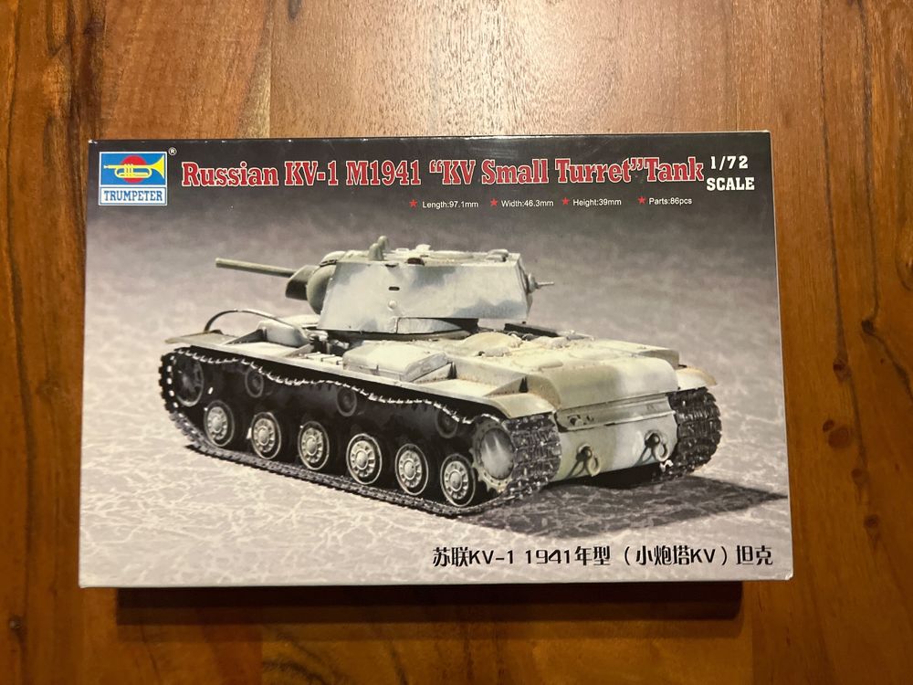 1/72 KV-1 M1941 Small Turret | Kaufen auf Ricardo