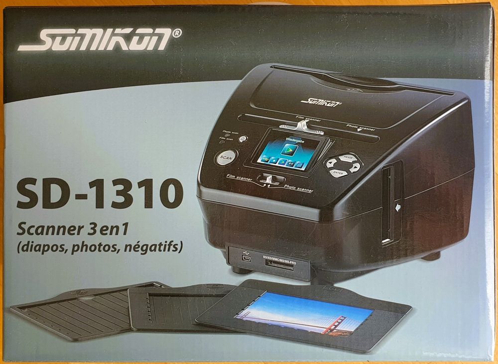 Scanner SOMIKON SD-1310, für Fotos / Dias / Negative (Neu (gemäss ...