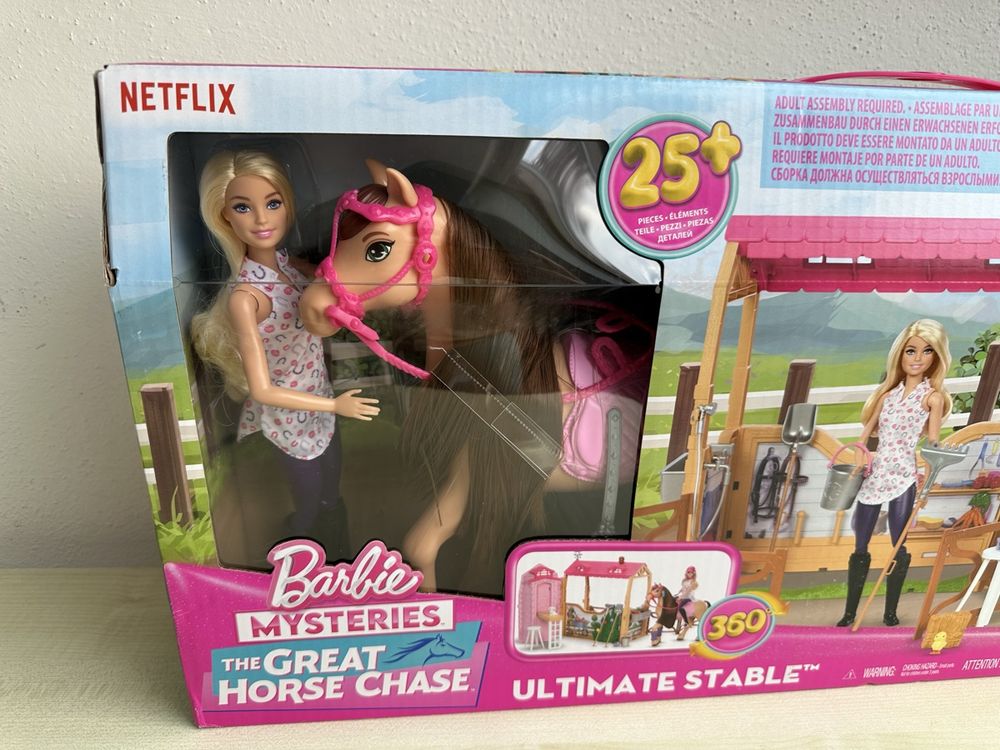 Barbie mit Pferd und Stall OVP (Neu und originalverpackt) in Zürich für ...