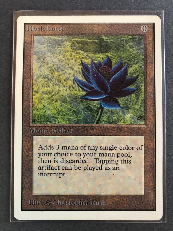 Black Lotus Unlimited - Magic The Gathering (MTG) (Gebraucht) in Binz ...