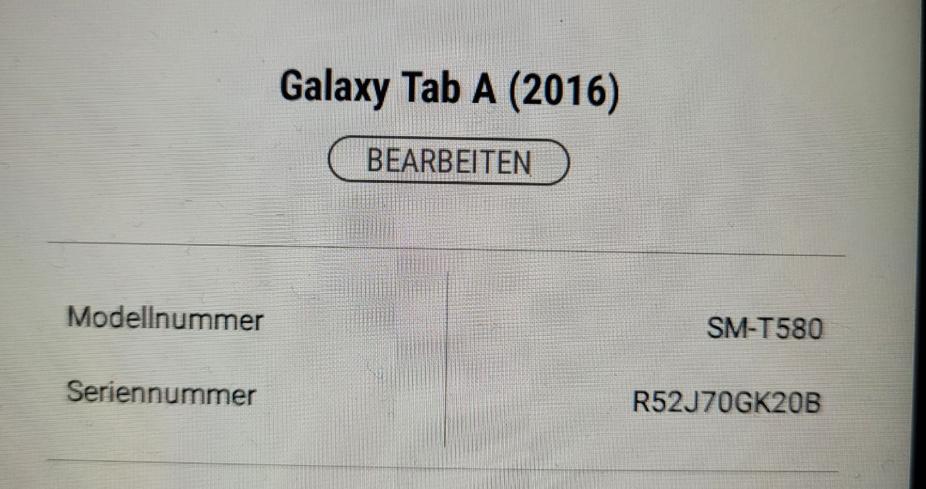 Samsung Galaxy Tab A (Gebraucht) in Strengelbach für CHF 20 – mit ...