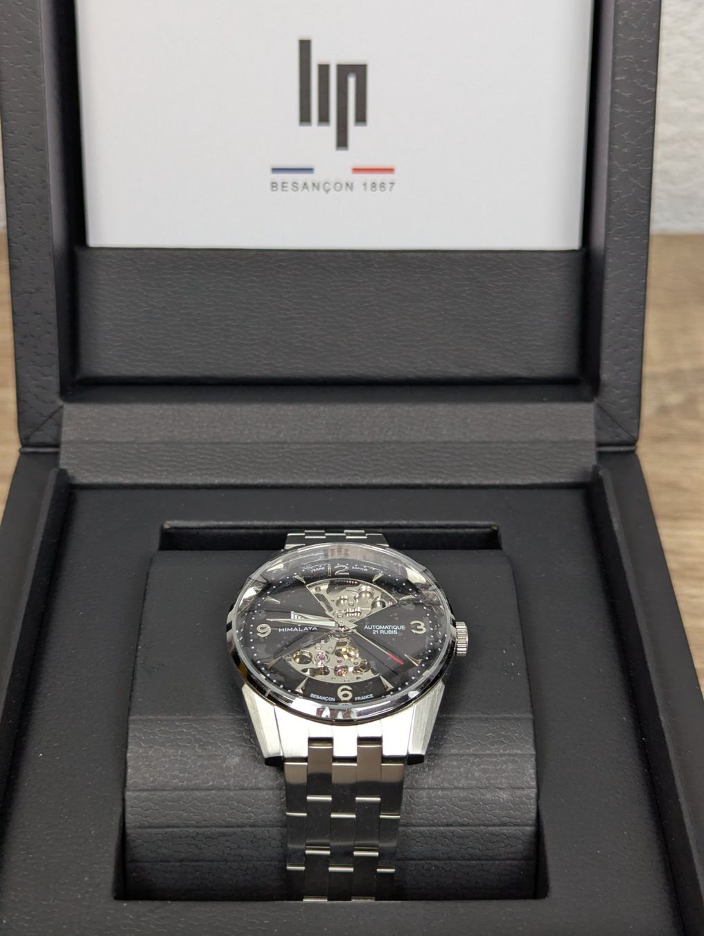 Montre LIP Himalaya 4Omm Sablier automatique - Neuve (Neuf avec ...