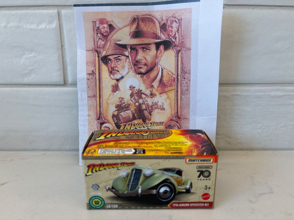 Matchbox Auburn Indiana Jones (Neu und originalverpackt) in Gollion für ...