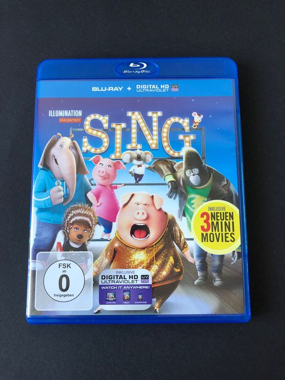Sing - Die Show deines Lebens (2016) - Bluray (Gebraucht) in Bern für CHF 4.9 – mit Lieferung ...