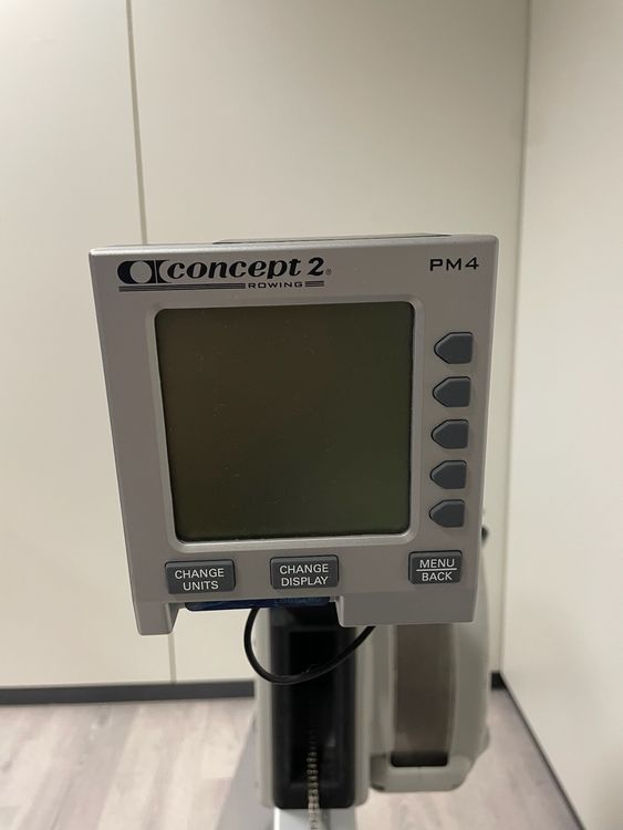 Profi Rudergerät Concept 2 Modell D PM 4 (Neu (gemäss Beschreibung)) in ...