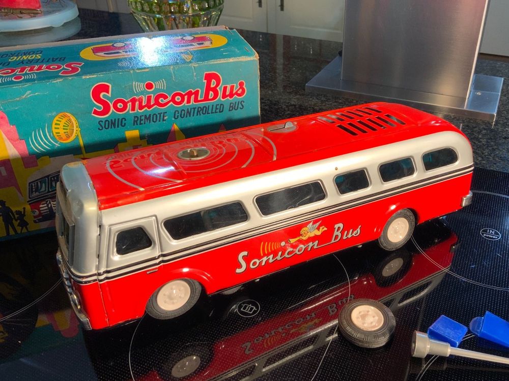 TOYS JAPAN SONICON BUS BLECH SEHR ALT | Kaufen auf Ricardo