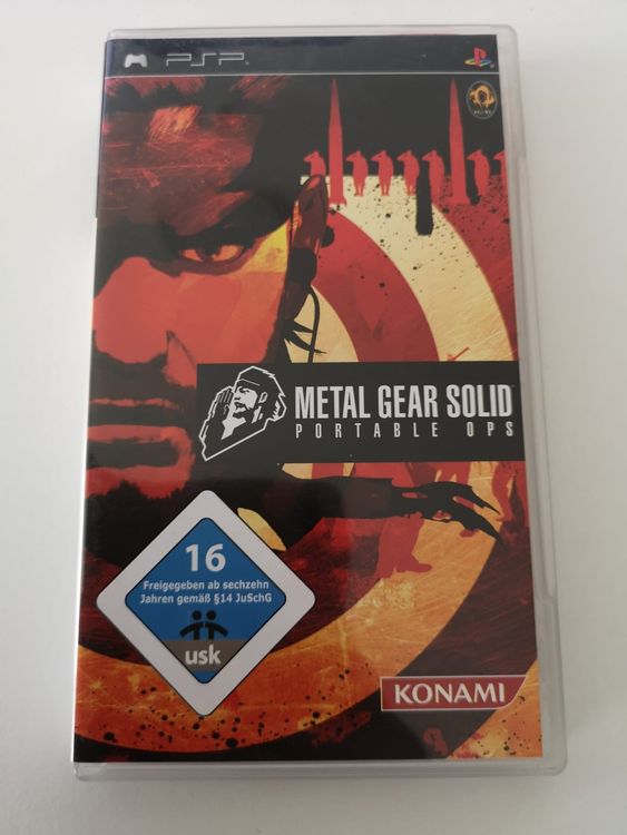 Metal Gear Solid Portable OPS (PSP) | Kaufen auf Ricardo