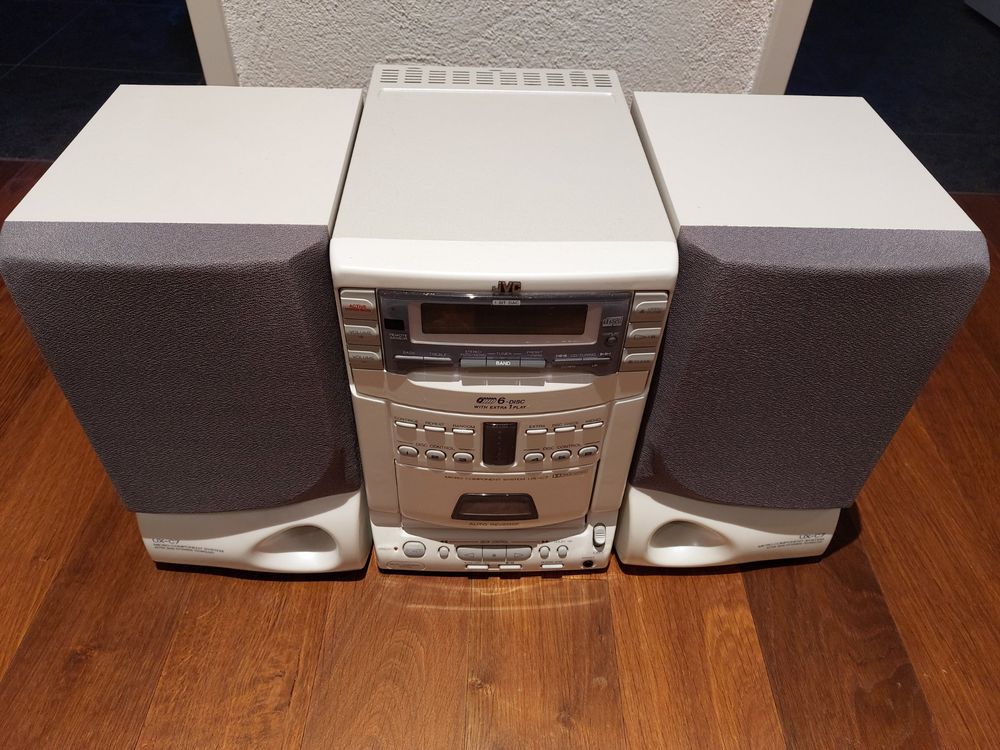 JVC Micro Component System UX-C7 (UX-RC7) weiss zu verkaufen (Gebraucht ...