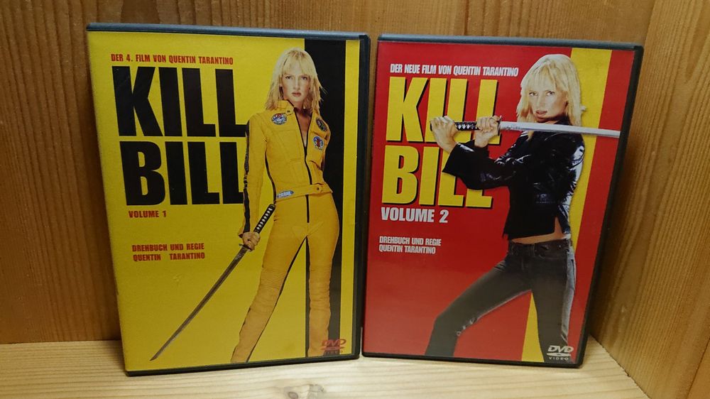 KILL BILL Volume 1 und 2 auf DVD (Gebraucht) in Wilderswil für CHF 5.5 ...