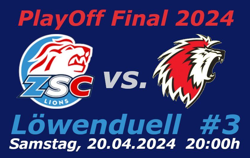 ZSC Lions vs. Lausanne HC (Neu (gemäss Beschreibung)) in Uerkheim für ...
