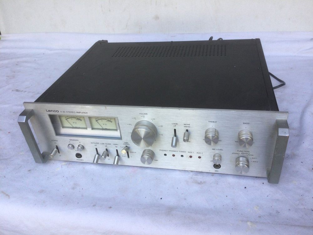 Alter Lenco A50 Stereo Amplifier | Kaufen auf Ricardo