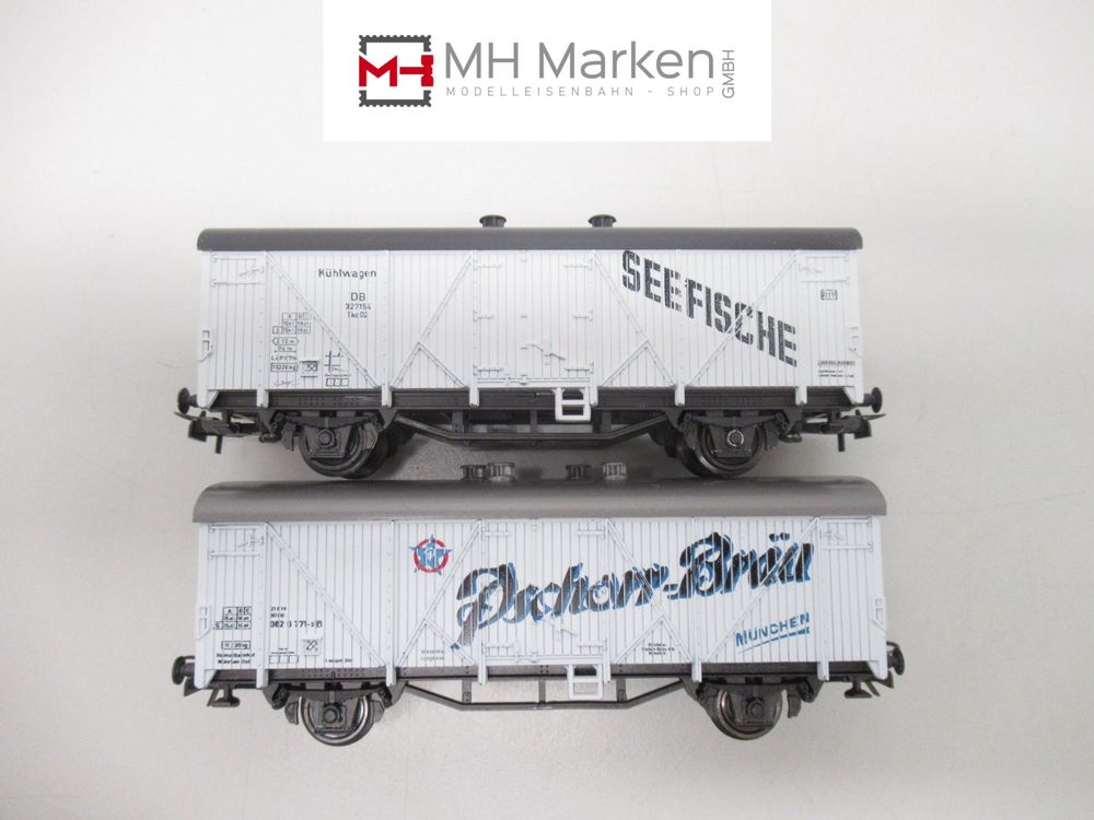 Roco 46048+4312 gedeckte Güterwagen Deutsche Bahn DC GS H0 (Gebraucht ...