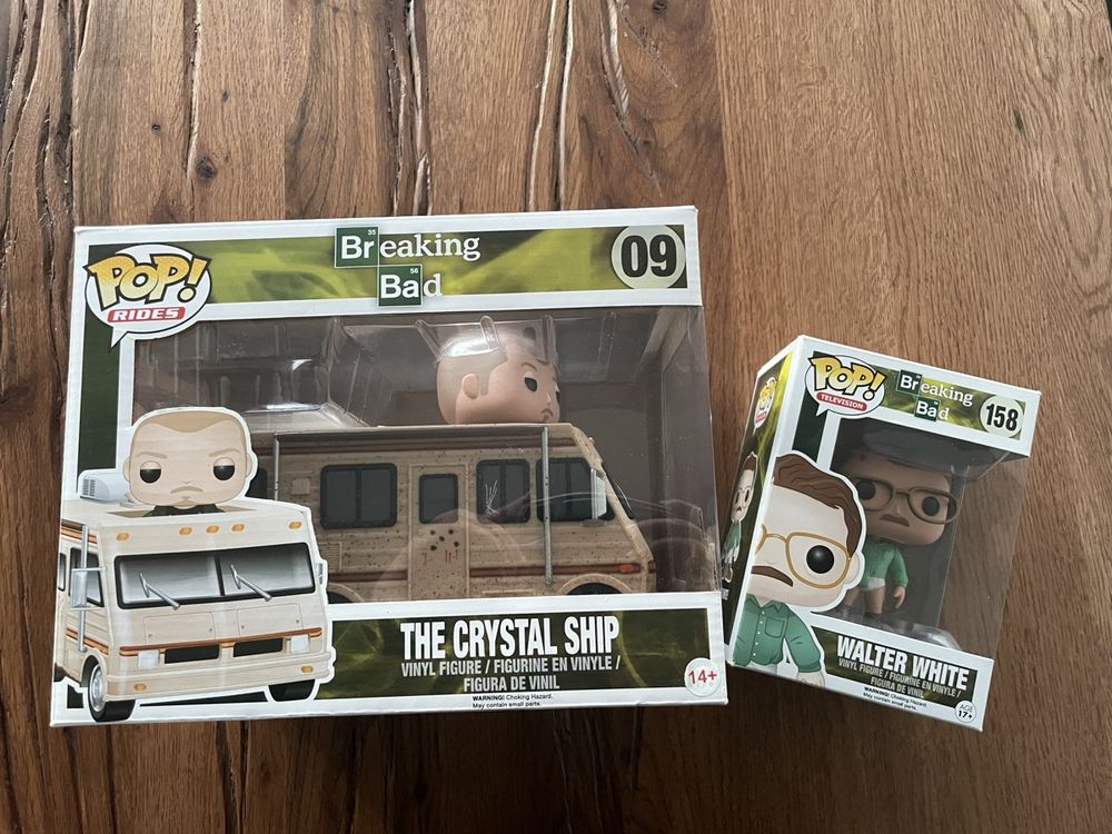 Funko Pop: Breaking bad «The Crystal Ship» + «Walter White» (Neuf avec ...