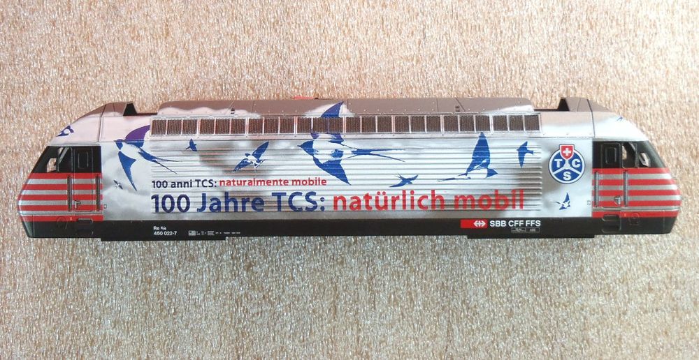 Roco H0 RE460 Gehäuse 100 Jahre TCS (Gebraucht) in St. Gallen für CHF ...